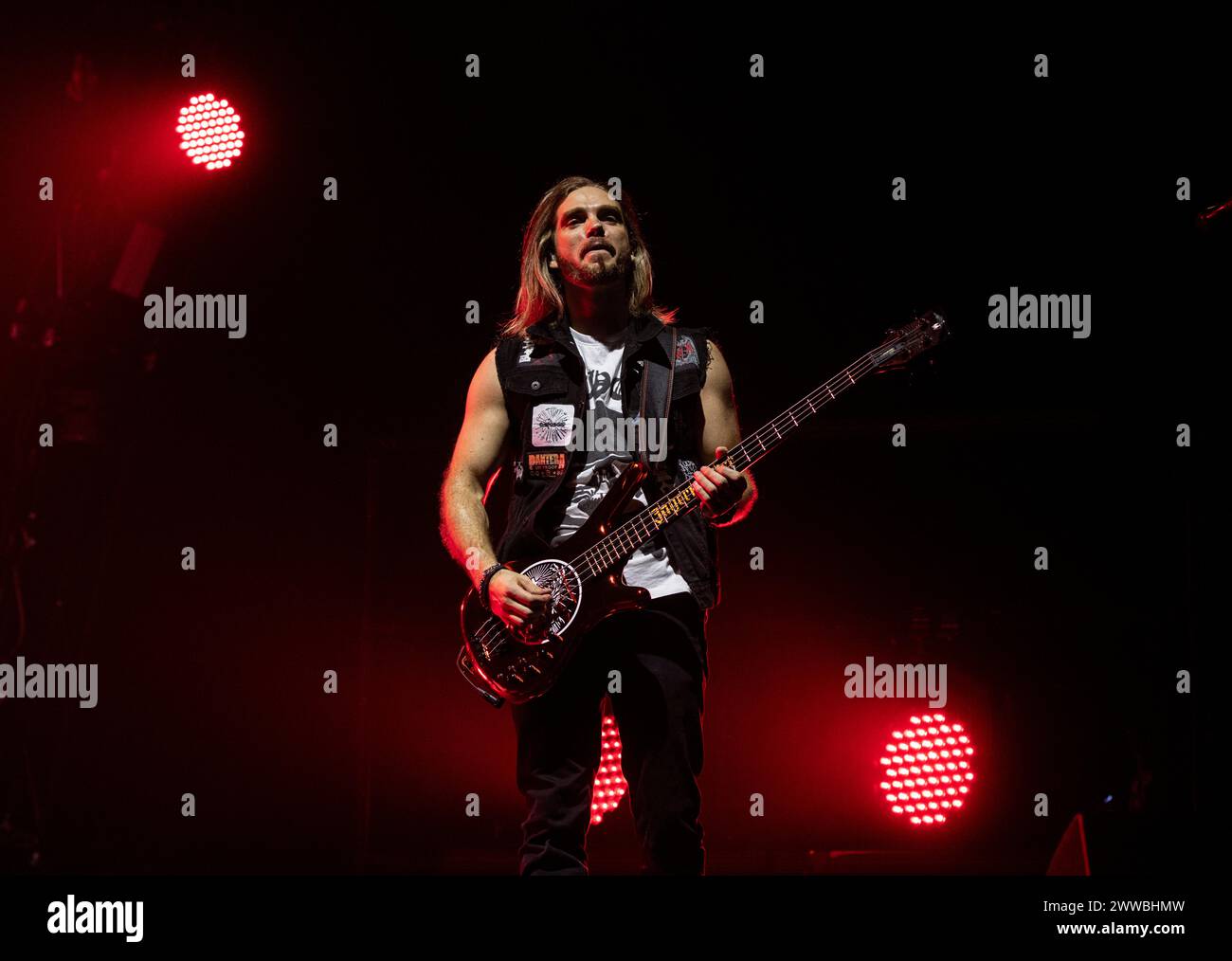 London, UK. 22nd Mar 2024. Fightstar performing live at OVO Wembley ...