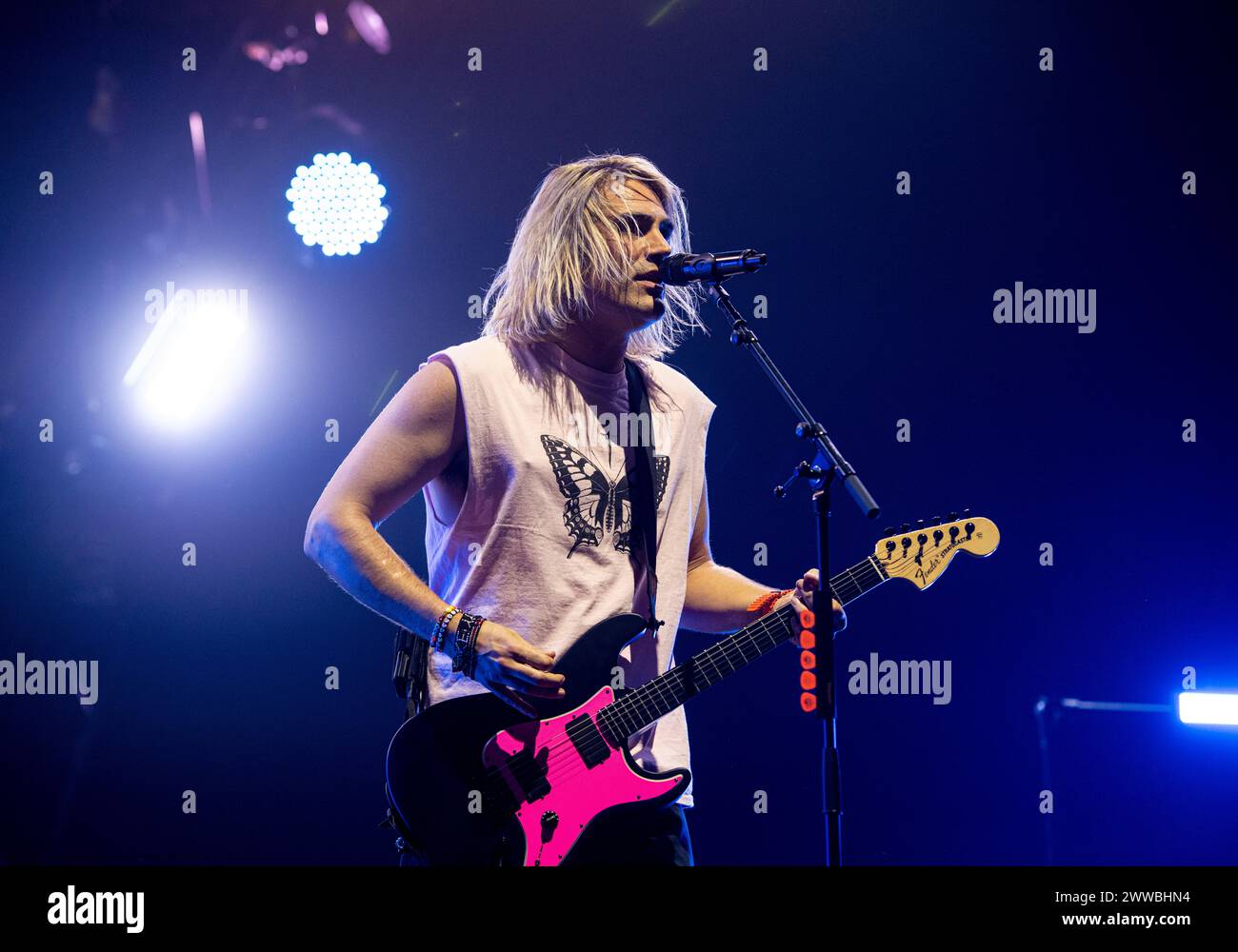 London, UK. 22nd Mar 2024. Fightstar performing live at OVO Wembley ...