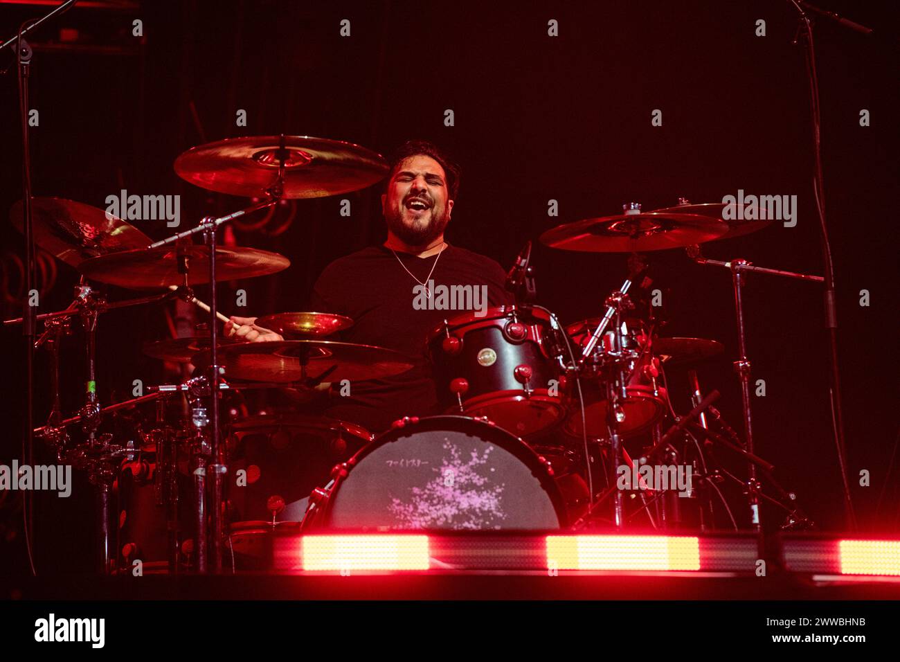 London, UK. 22nd Mar 2024. Fightstar performing live at OVO Wembley ...