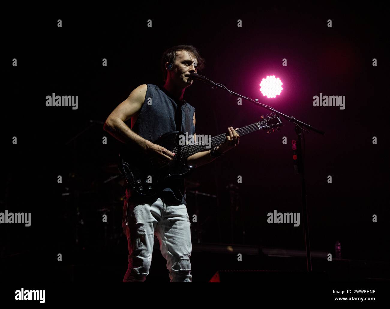 London, UK. 22nd Mar 2024. Fightstar performing live at OVO Wembley ...