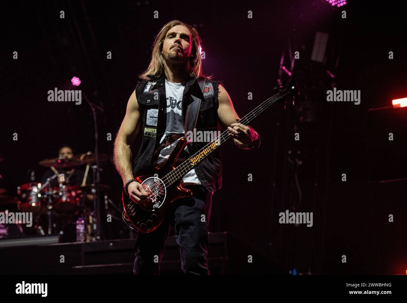 London, UK. 22nd Mar 2024. Fightstar performing live at OVO Wembley ...