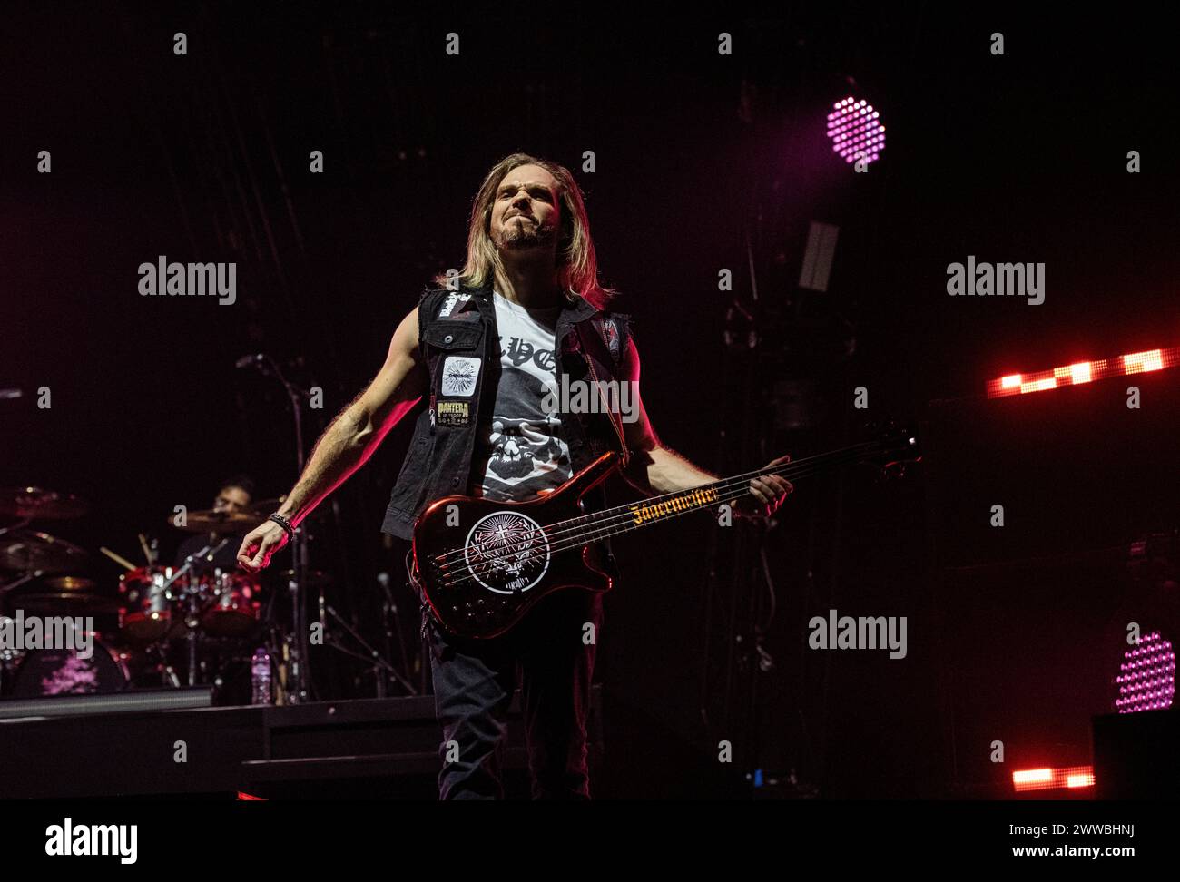 London, UK. 22nd Mar 2024. Fightstar performing live at OVO Wembley ...