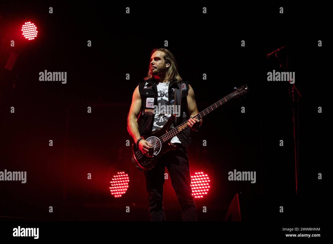 London, UK. 22nd Mar 2024. Fightstar performing live at OVO Wembley ...