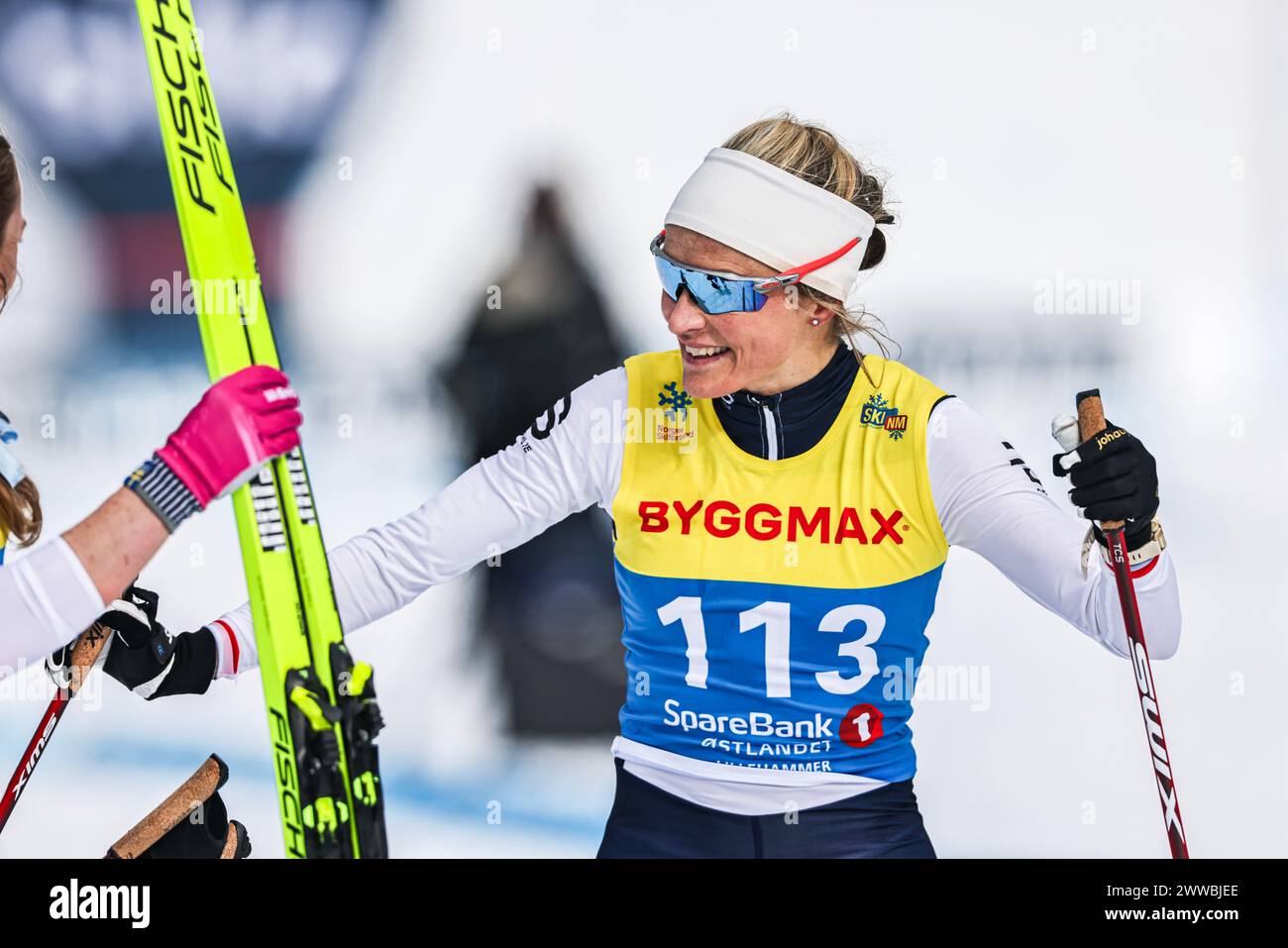 Lillehammer 20240323.Therese Johaug in cross-country skating on the ...
