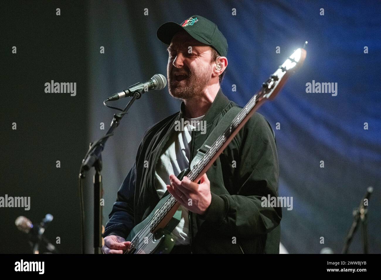 London, UK. 22nd Mar 2024. Twin Atlantic performing live at OVO Wembley ...