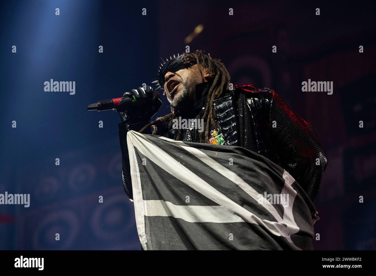 Skindred performing live at Wembley Arena, London on 15 March 2024 ...