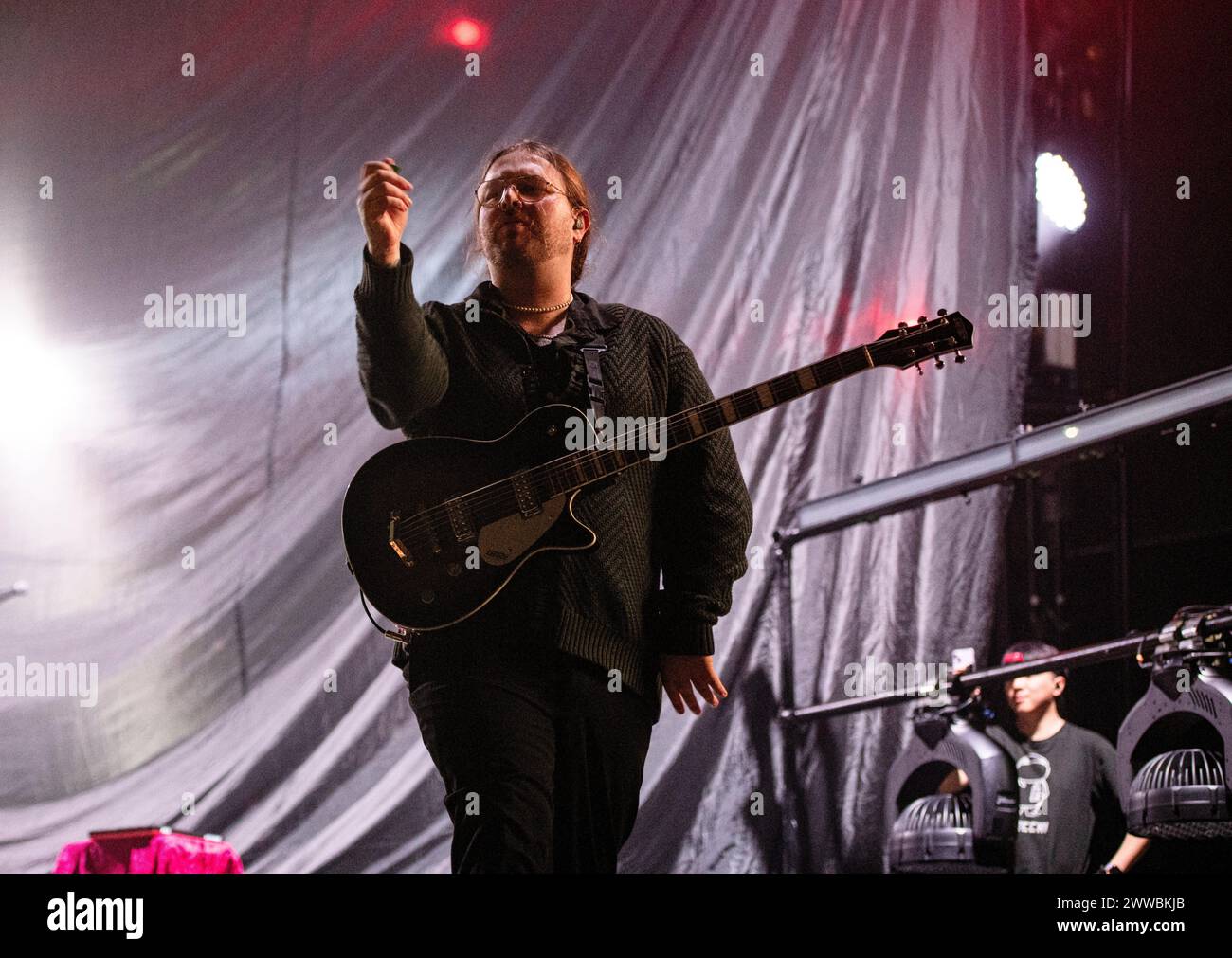 Loathe performing live at OVO Wembley Arena, London, 22 March 2024 Erik ...