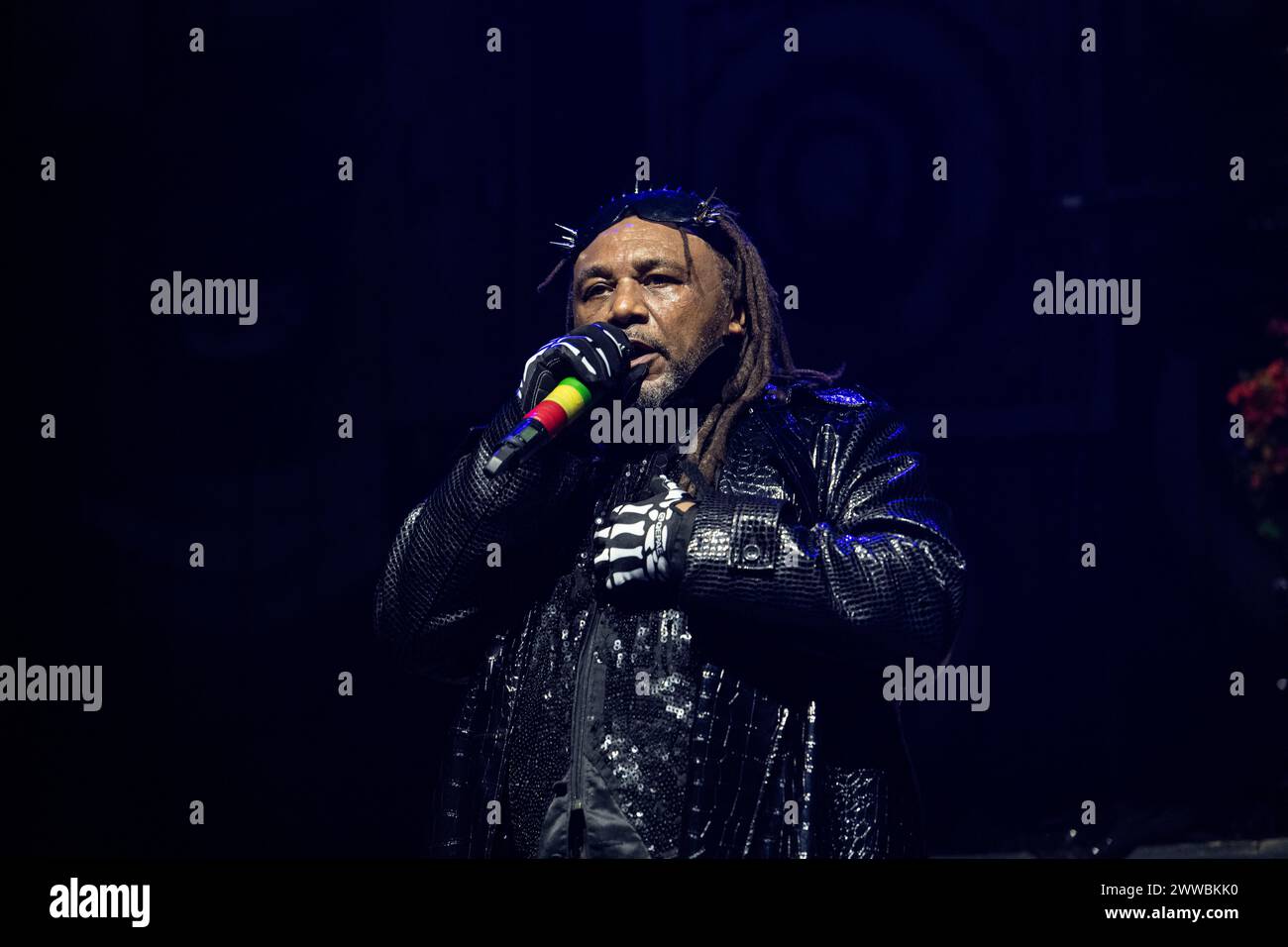 Skindred performing live at Wembley Arena, London on 15 March 2024 ...