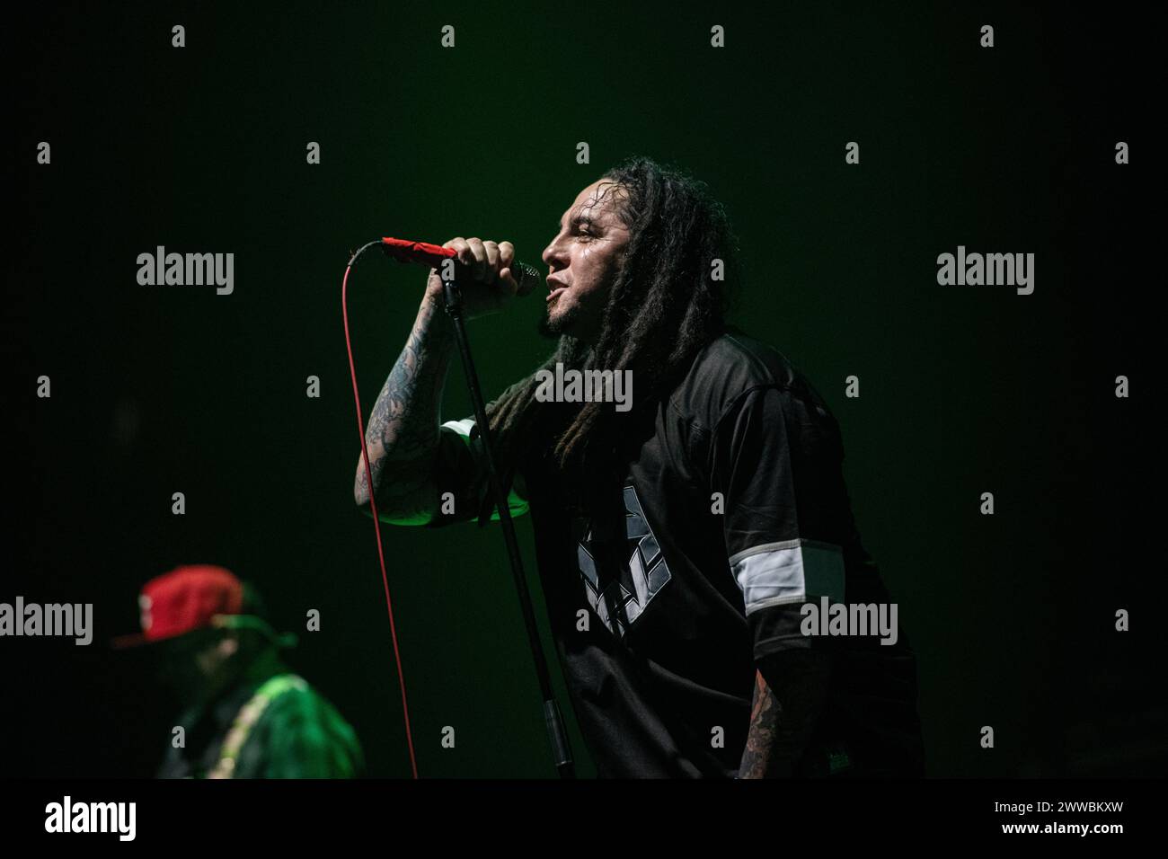 P.O.D. performing live at Wembley Arena, London on 15 March 2024 Sonny ...