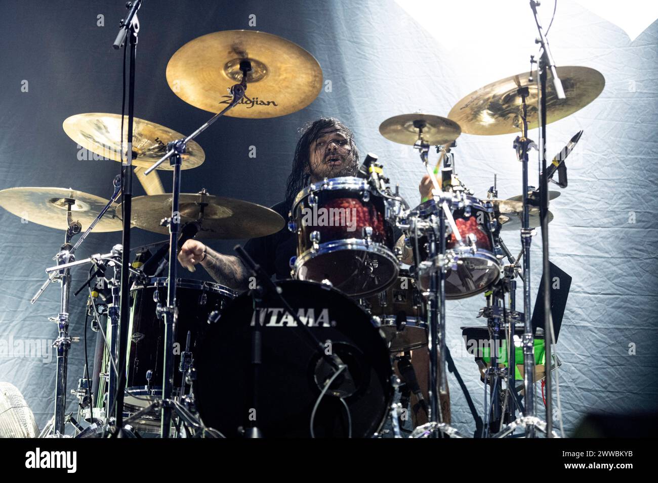 P.O.D. performing live at Wembley Arena, London on 15 March 2024 Wuv ...