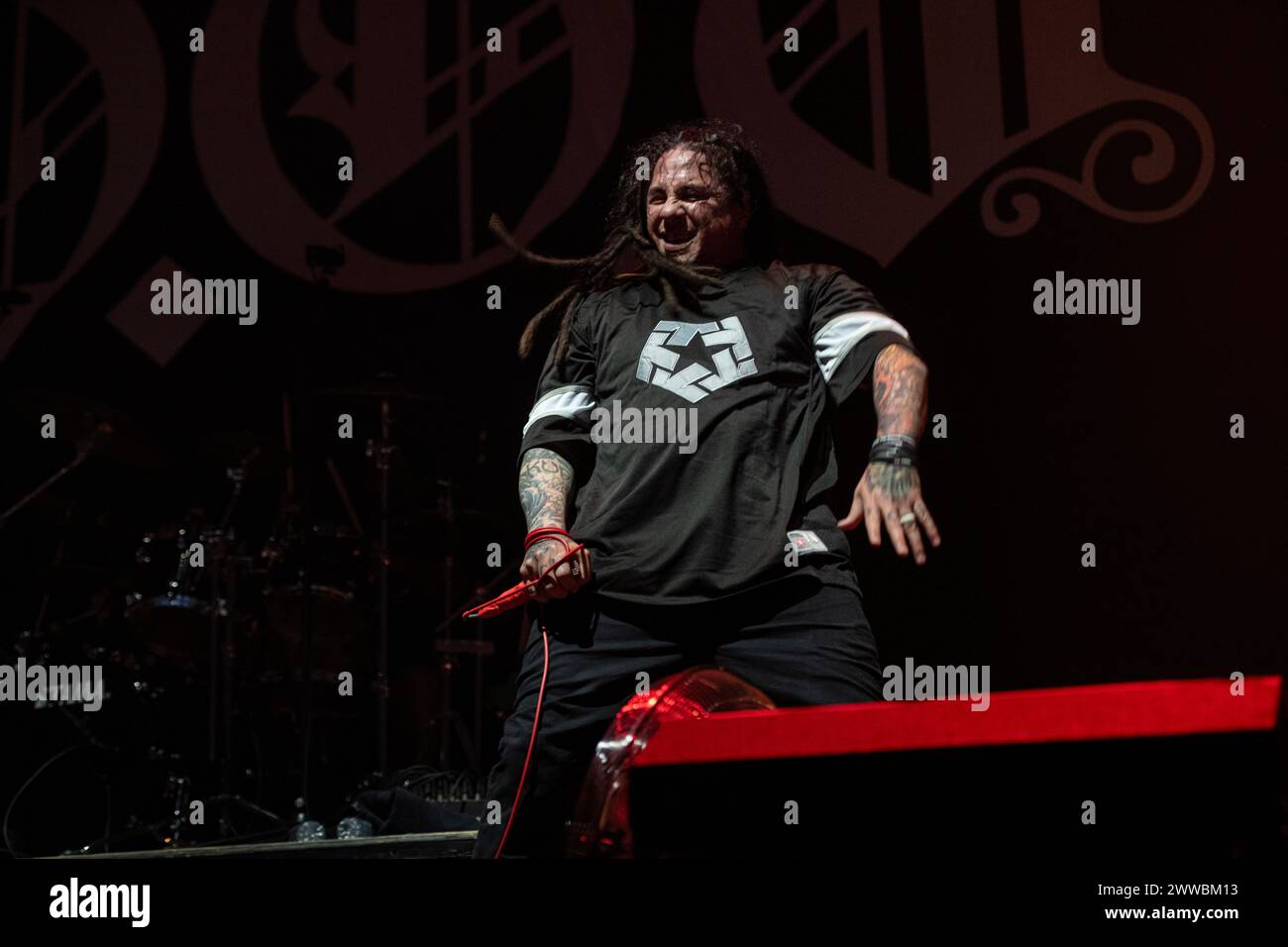P.O.D. performing live at Wembley Arena, London on 15 March 2024 Sonny ...