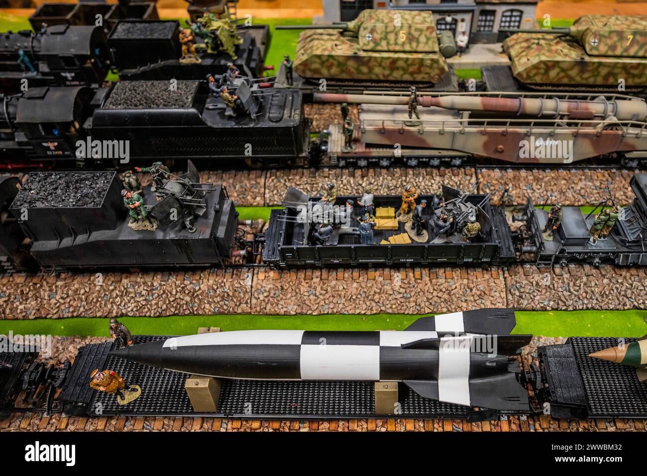 Ww2 the london toy soldier show hi-res stock photography and images - Alamy