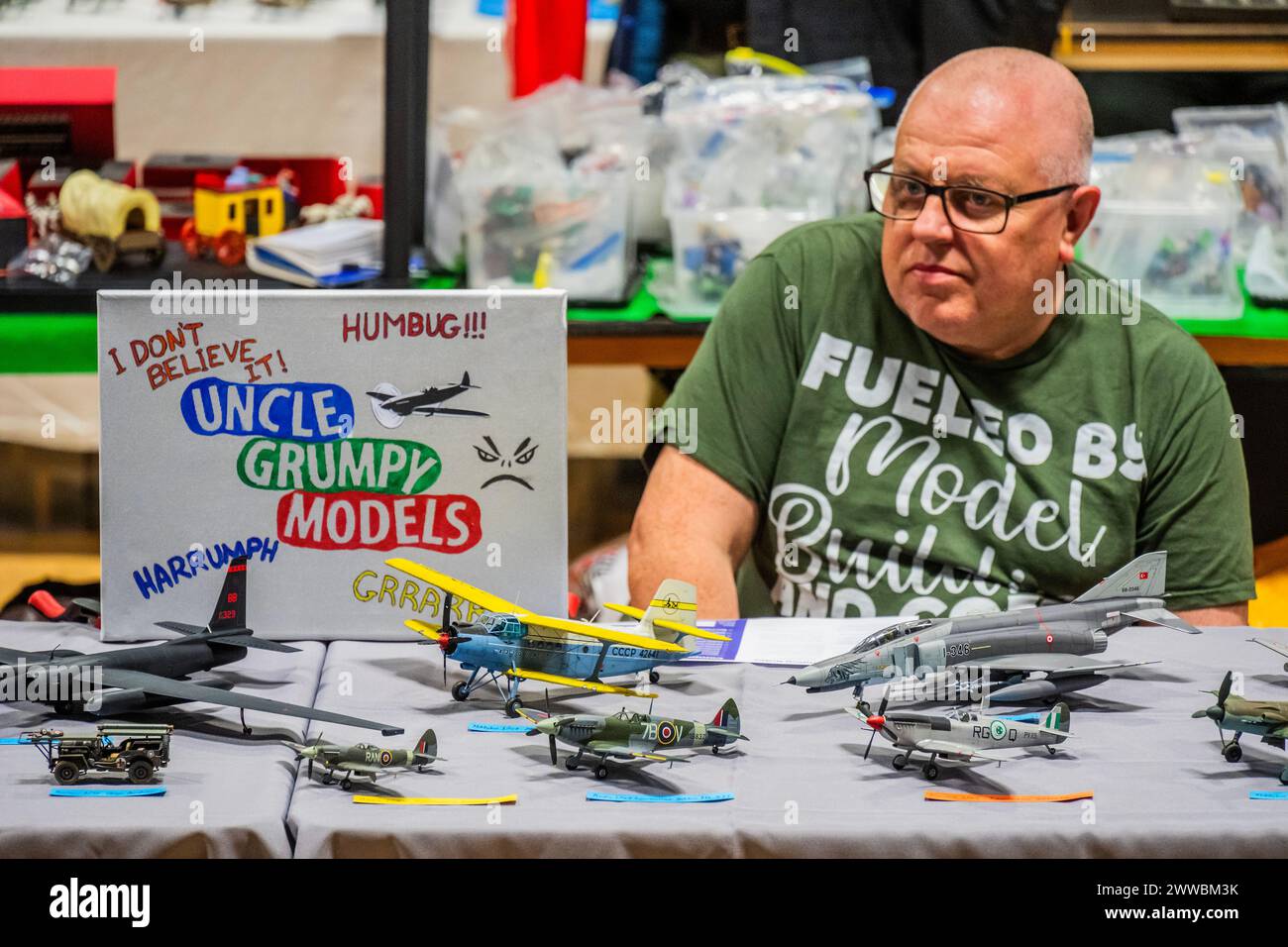 London, UK. 23rd Mar, 2024. Uncle Grumpy Models - London Toy Soldier ...