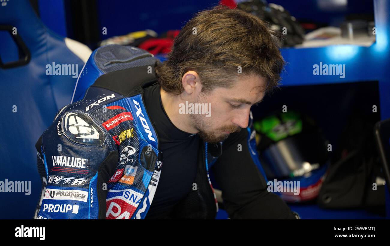 NÂ°87 Remy Gardner AUS Yamaha YZF R1 GYTR GRT Yamaha WorldSBK Team ...