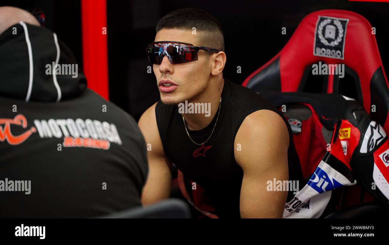 NÂ°21 Michael Ruben Rinaldi ITA Ducati Panigale V4 R Team Motocorsa ...