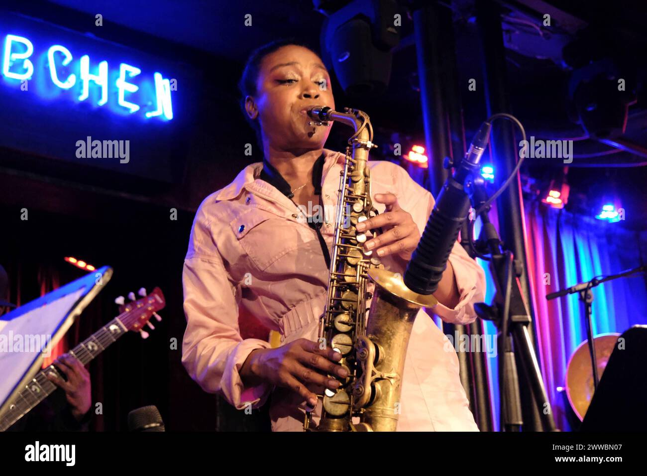 15.03.2024 xkhx Kassel, Theaterstübchen Konzert Camilla George ...