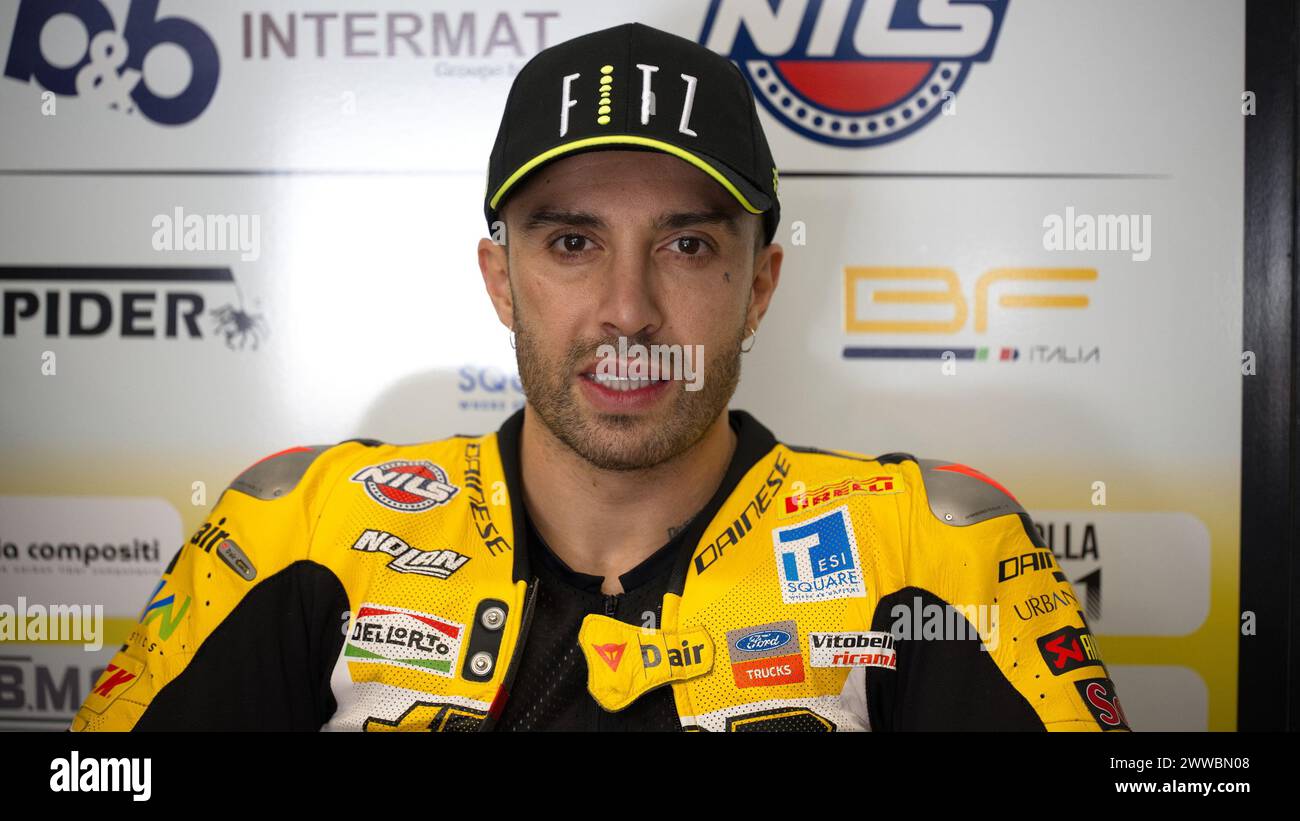 NÂ°29 Andrea Iannone ITA Ducati Panigale V4R TEAM GO ELEVEN during ...