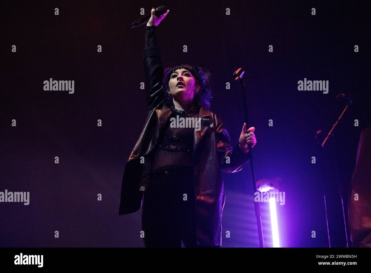 As Everything Unfolds performing live at Wembley Arena, London on 15 ...