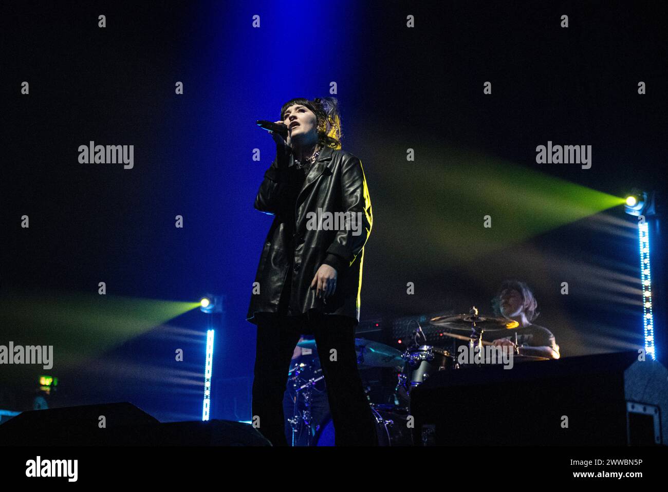 As Everything Unfolds performing live at Wembley Arena, London on 15 ...