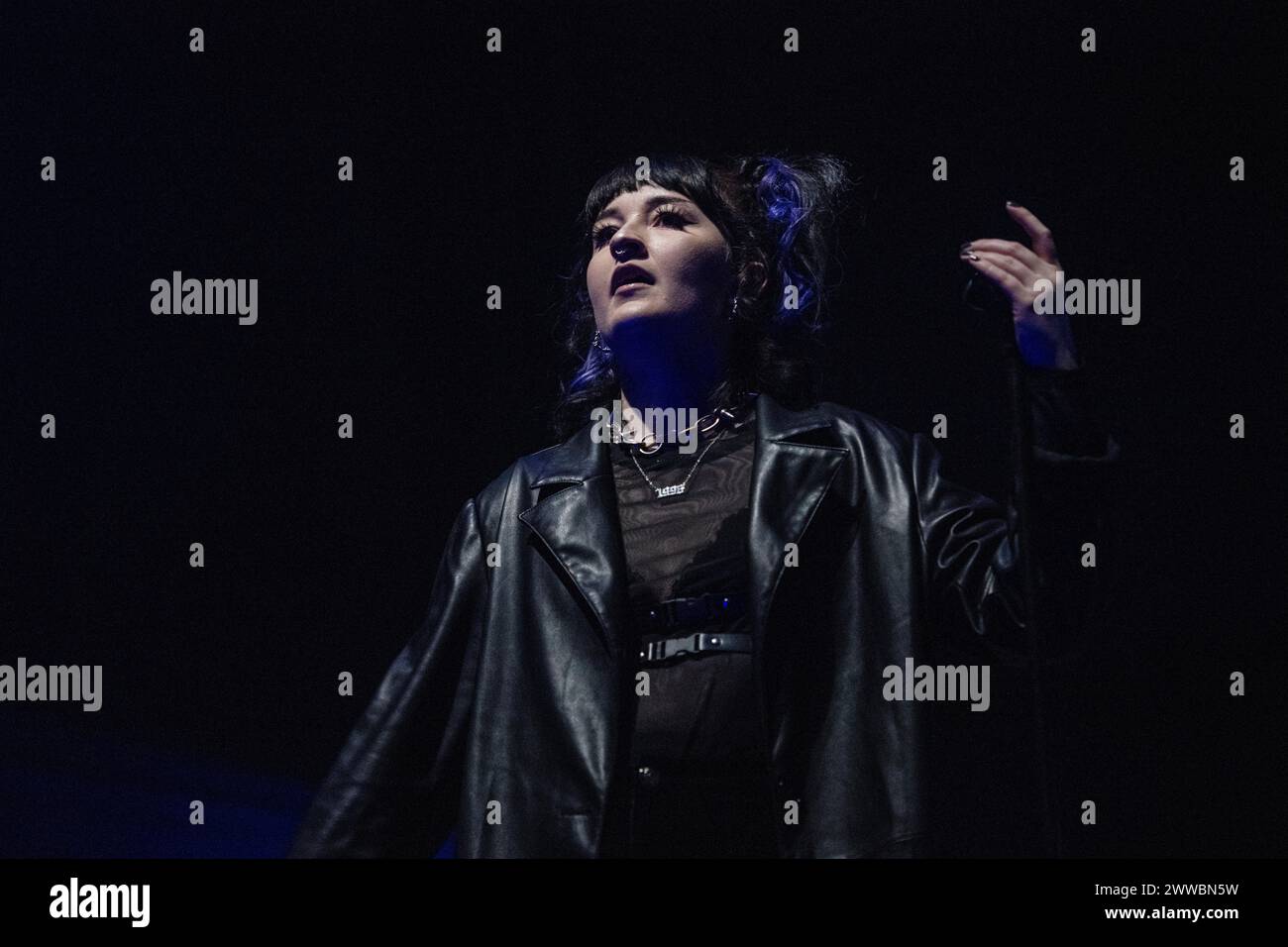 As Everything Unfolds performing live at Wembley Arena, London on 15 ...