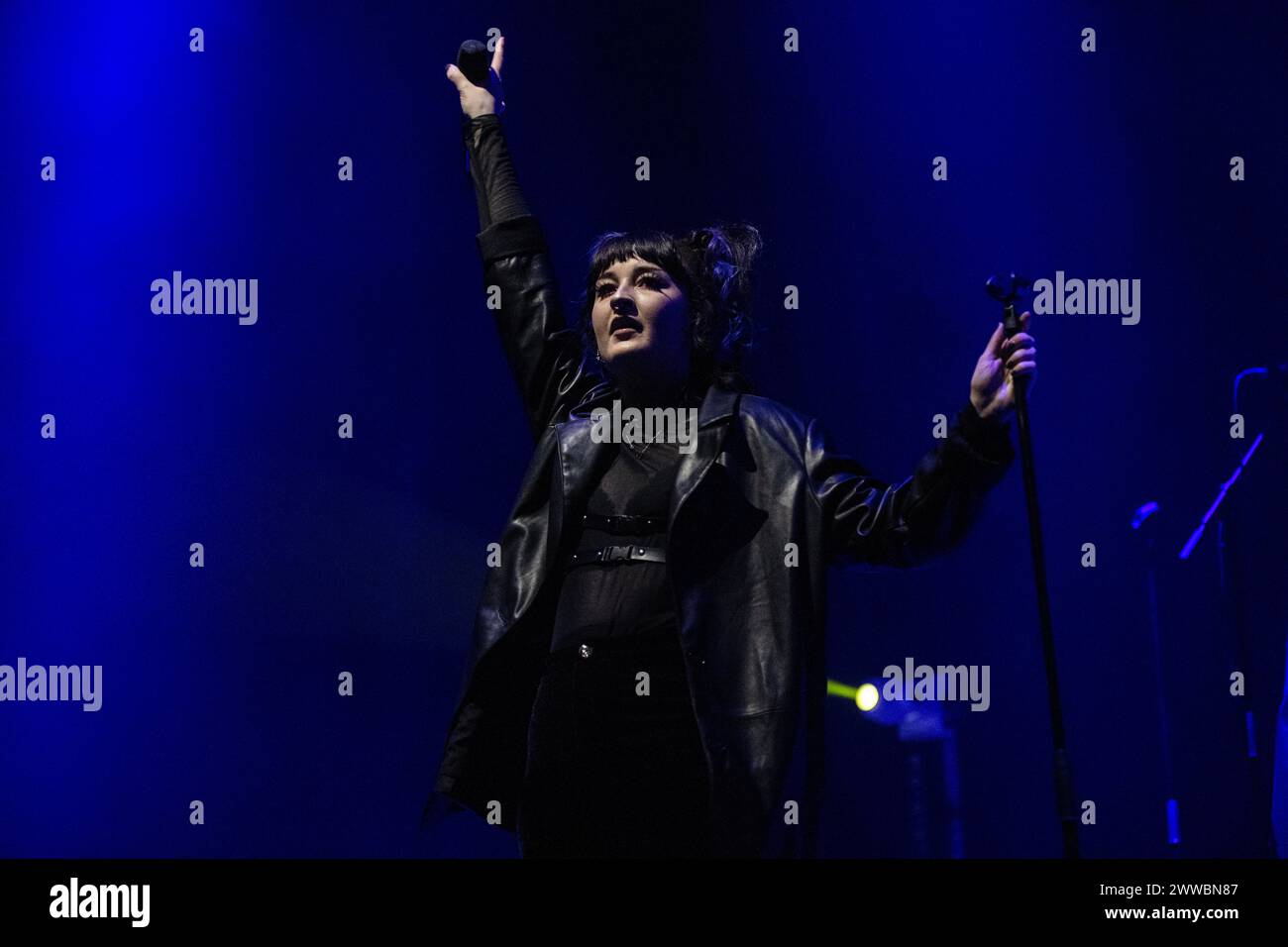 As Everything Unfolds performing live at Wembley Arena, London on 15 ...