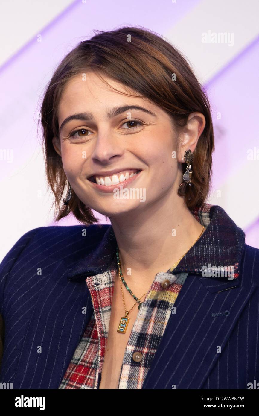 Lille, France. 22nd Mar, 2024. Emmanuelle Mattana attends final red ...