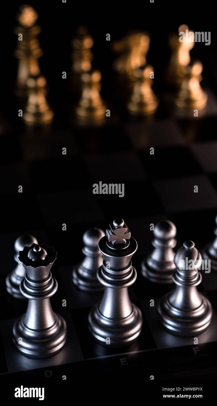 Detailed chess pieces hi-res stock photography and images - Alamy