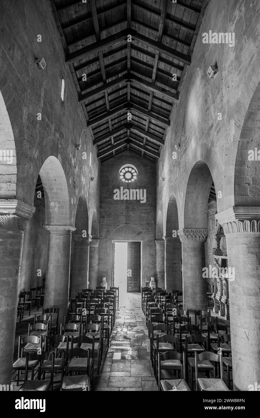 Matrice church detail Black and White Stock Photos & Images - Alamy