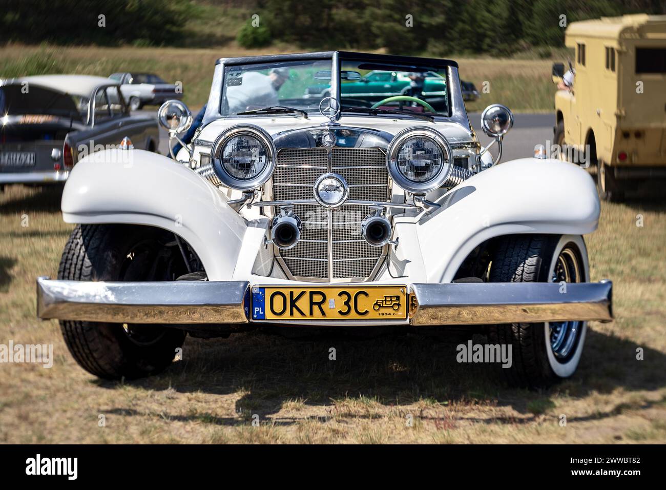 LINTHE, GERMANY - MAY 27, 2023: The roadster Mercedes-Benz 500K (W29 ...
