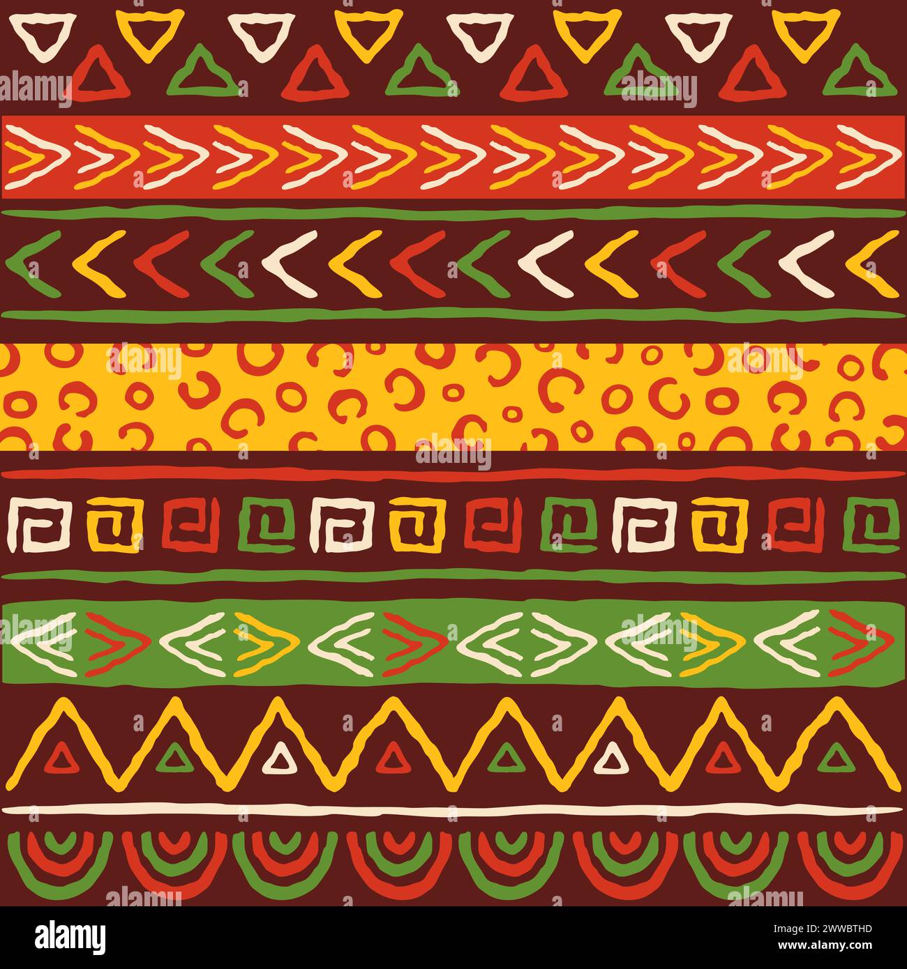 Africa day tribal art texture celebrating African unity . Eps 10 vector ...