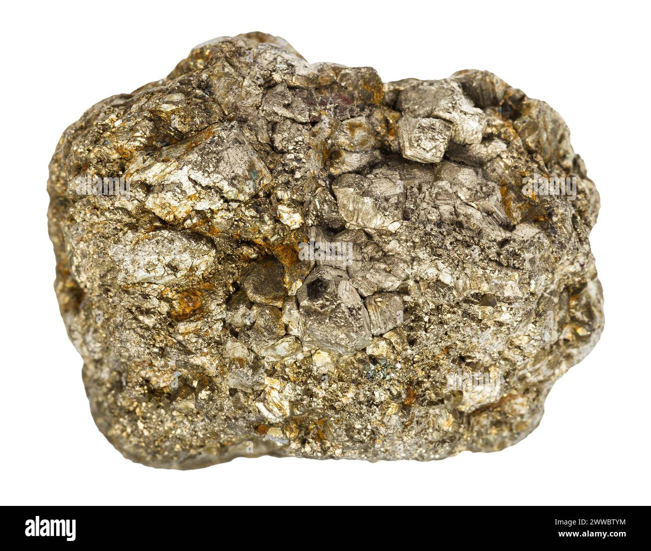 close up of sample of natural stone from geological collection - raw ...