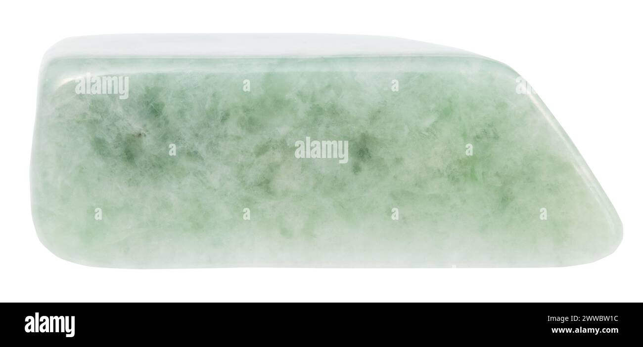 close up of sample of natural stone from geological collection ...