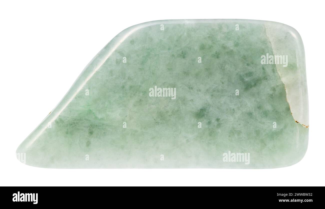 close up of sample of natural stone from geological collection ...