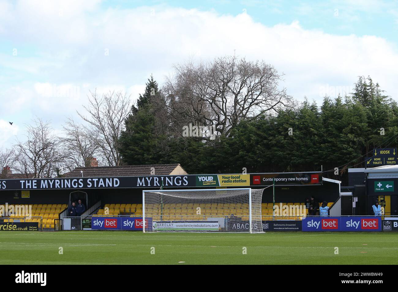 The envirovent stadium wetherby road hi-res stock photography and ...