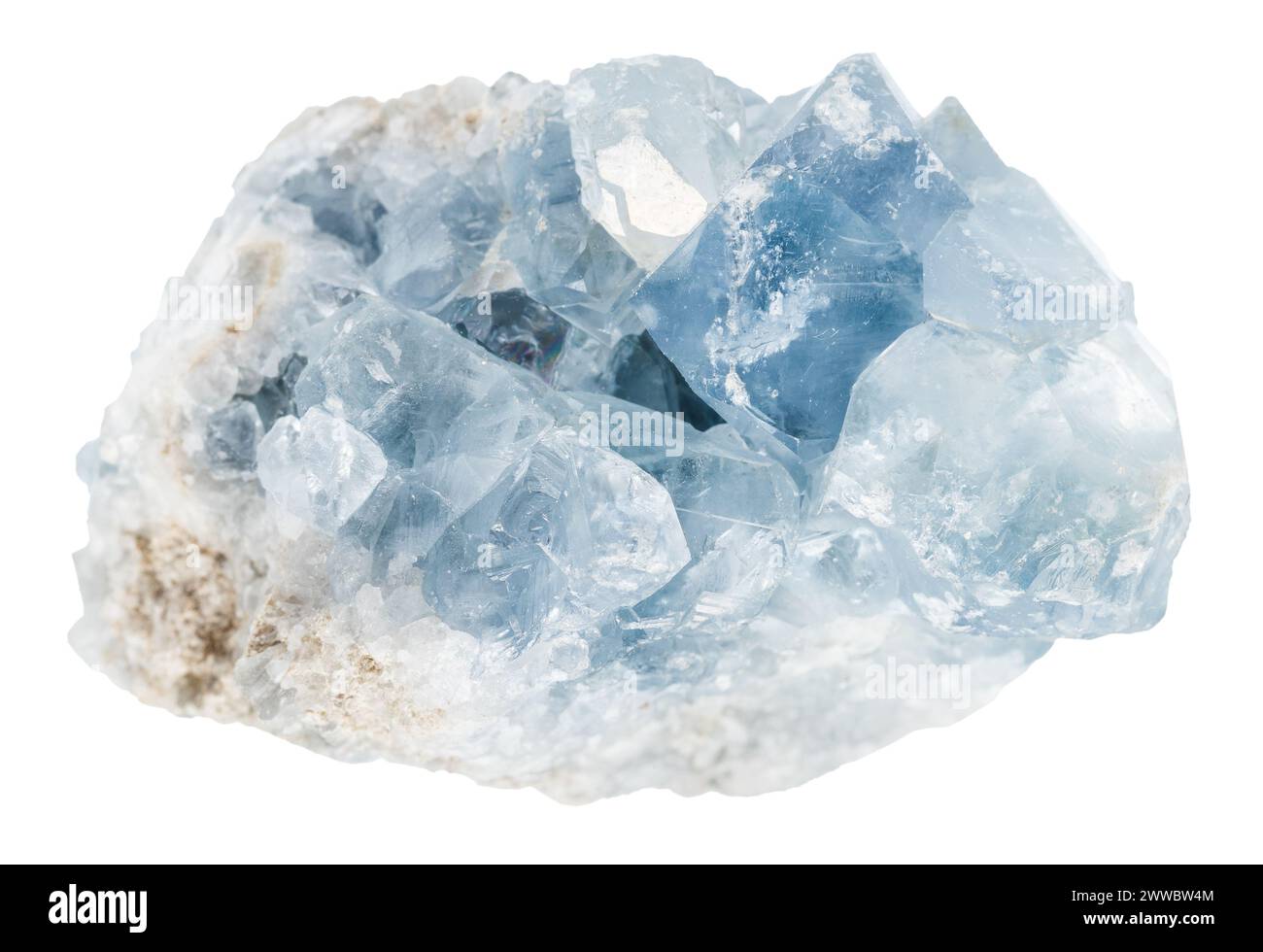 close up of sample of natural stone from geological collection - raw ...