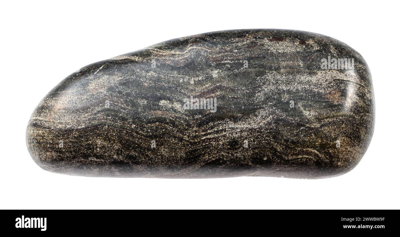 close up of sample of natural stone from geological collection ...