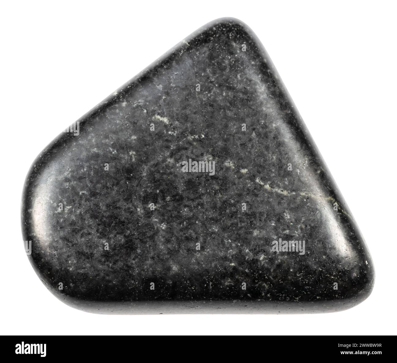 close up of sample of natural stone from geological collection ...