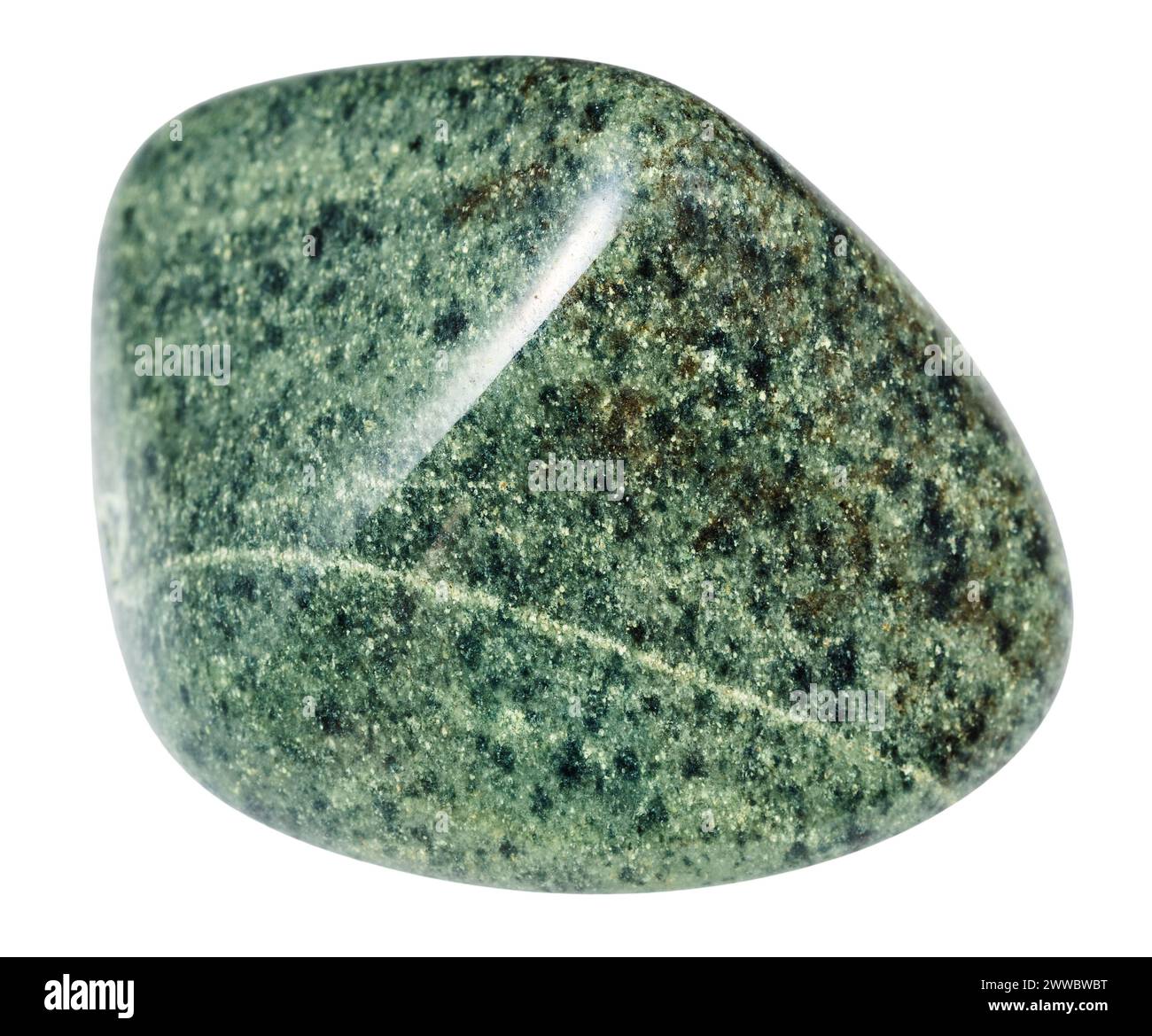 close up of sample of natural stone from geological collection ...