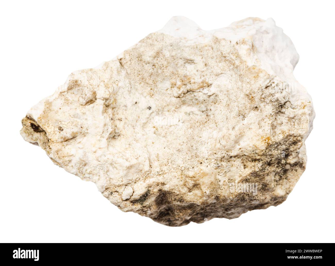 close up of sample of natural stone from geological collection - raw ...