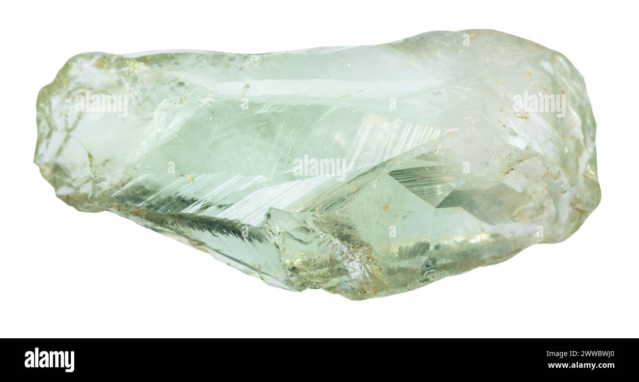 close up of sample of natural stone from geological collection - raw ...