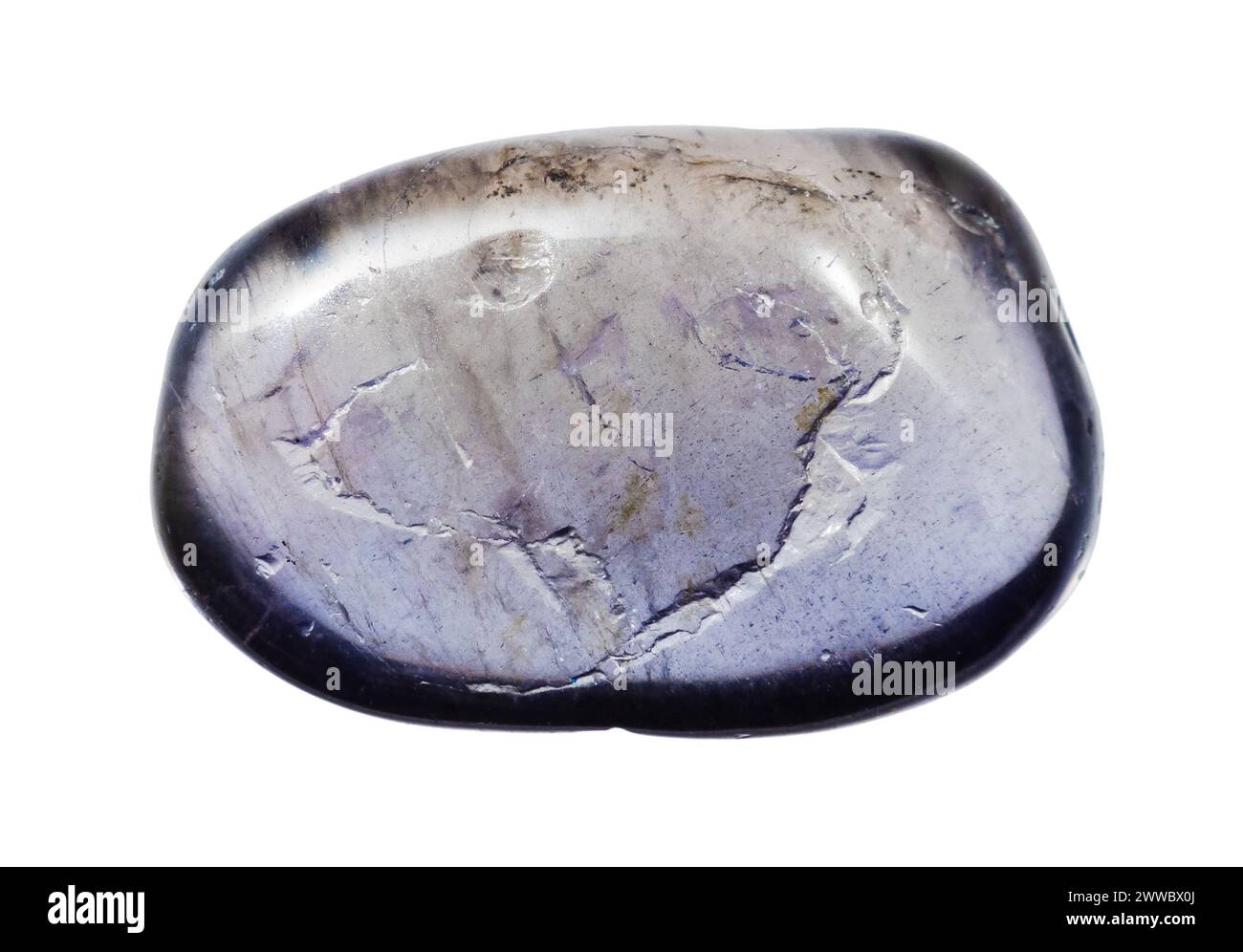 close up of sample of natural stone from geological collection ...