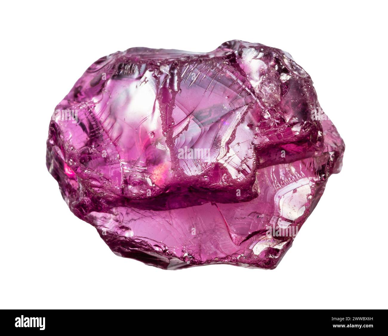 close up of sample of natural stone from geological collection ...