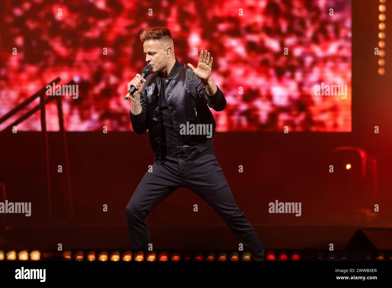 Irish pop group Westlife In Concert Of Their Wild Dreams Tour March 22 ...