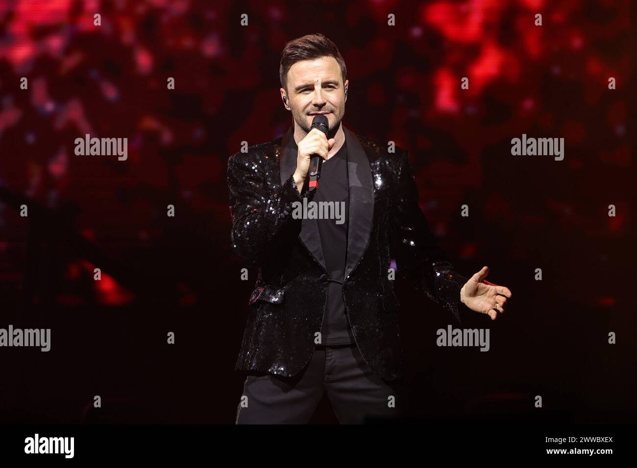 Irish pop group Westlife In Concert Of Their Wild Dreams Tour March 22 ...