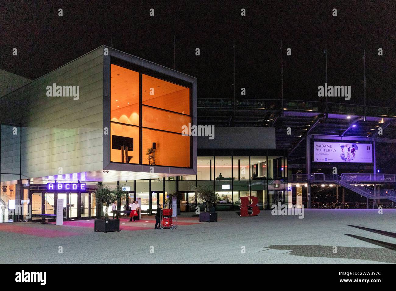 Festspielhaus bregenz vorarlberg austria hi-res stock photography and ...