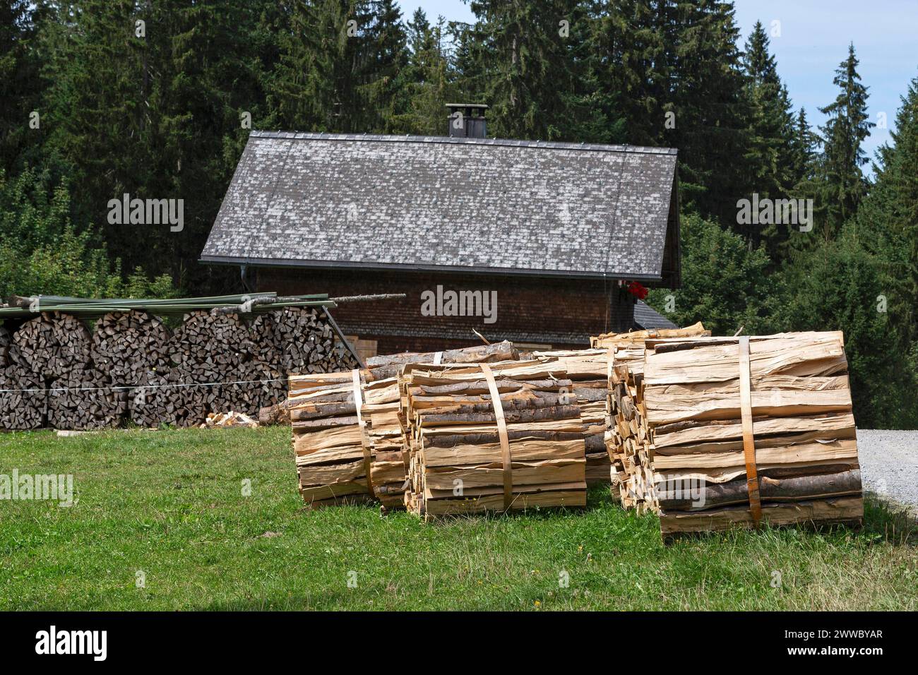 Brennholzbund hi-res stock photography and images - Alamy