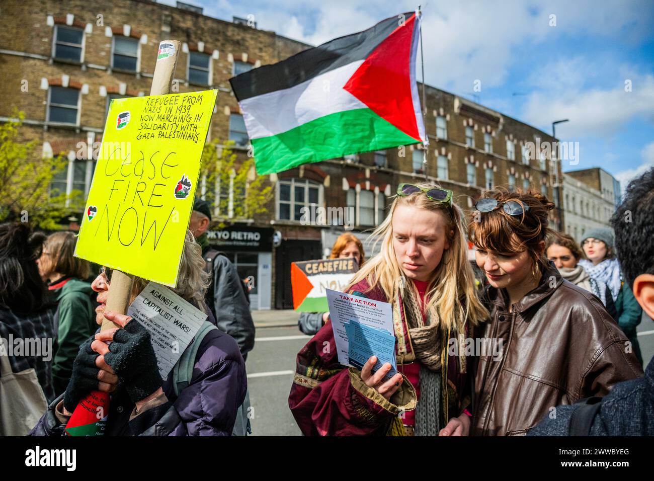 Camden palestine solidarity campaign hi-res stock photography and ...