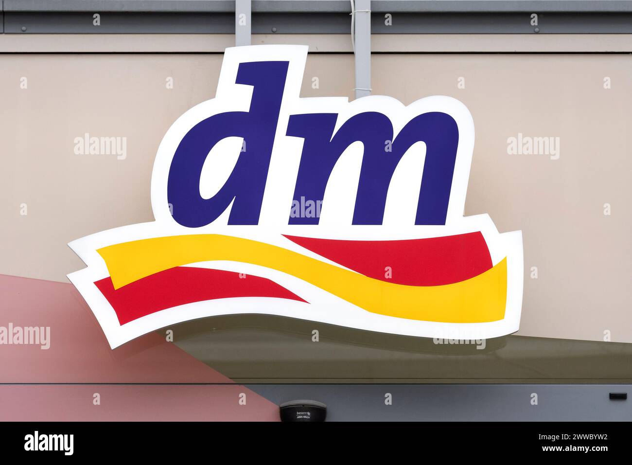 Dm store logo hi-res stock photography and images - Alamy