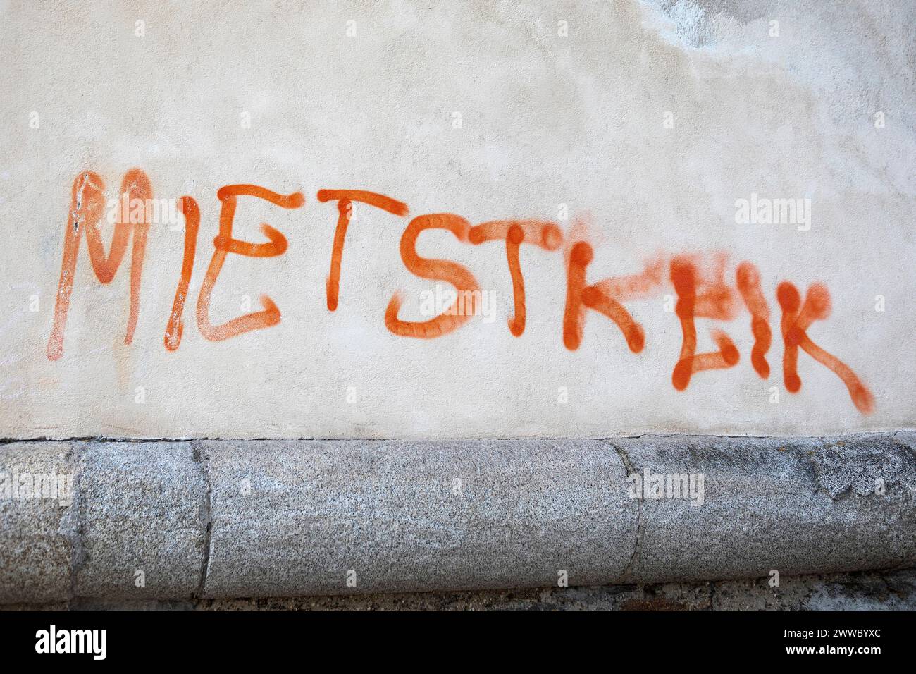 Symbolic Image, Rent Strike Stock Photo - Alamy