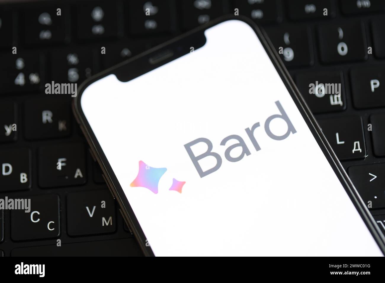 Google bard app hi-res stock photography and images - Alamy